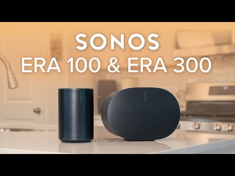 Sonos Era 100 & Era 300 Review - Bluetooth, Stereo Sound, Spatial Audio w/ Dolby Atmos & More! 🤯