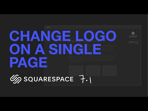 Different Logo on Each Page Squarespace 7.1