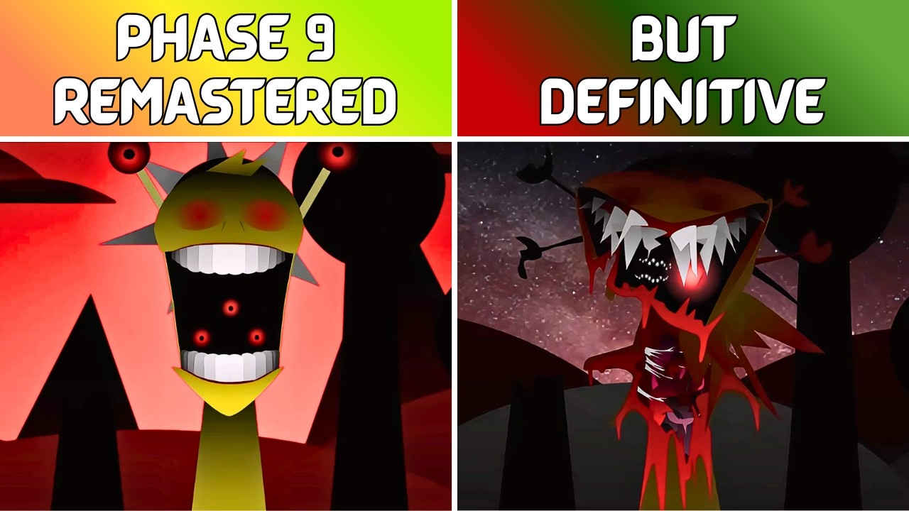 Incredibox Sprunki Phase 9 REMASTERED – Original VS Definitive: Who Did It Better?