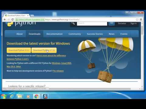python 2 7 tutorial NO 1 installing python