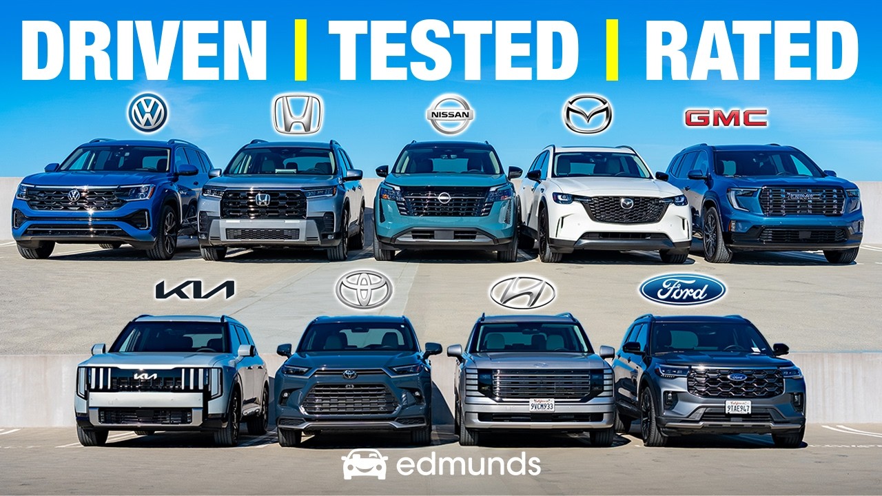 We Tested Nine 3-Row SUVs. Which One's the Best?