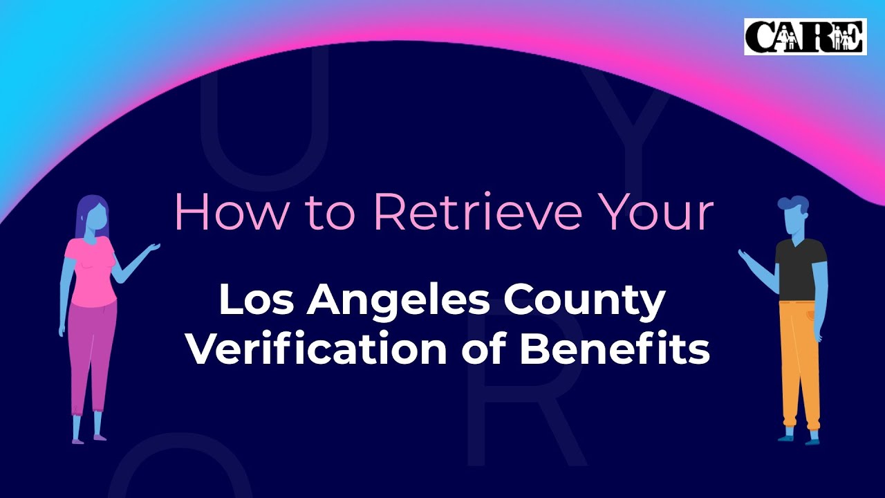 How to Retrieve your Verification of Benefits