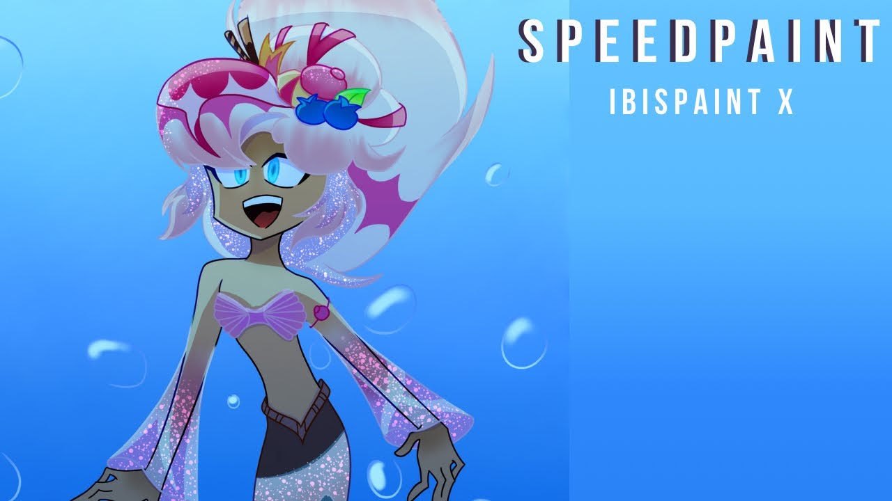 Parfait cookie (mermaid form ) [IbisPaint X Speedpaint]