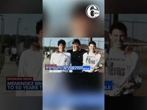 Menendez brothers resentenced to 50 years to life, will be eligible for parole