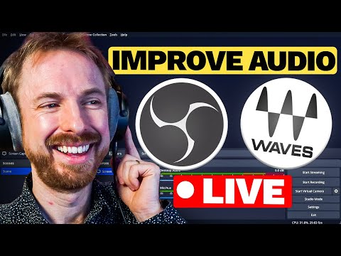 Make Your Live Stream Audio Sound Better | WAVES PLUGINS Finally Work With OBS!