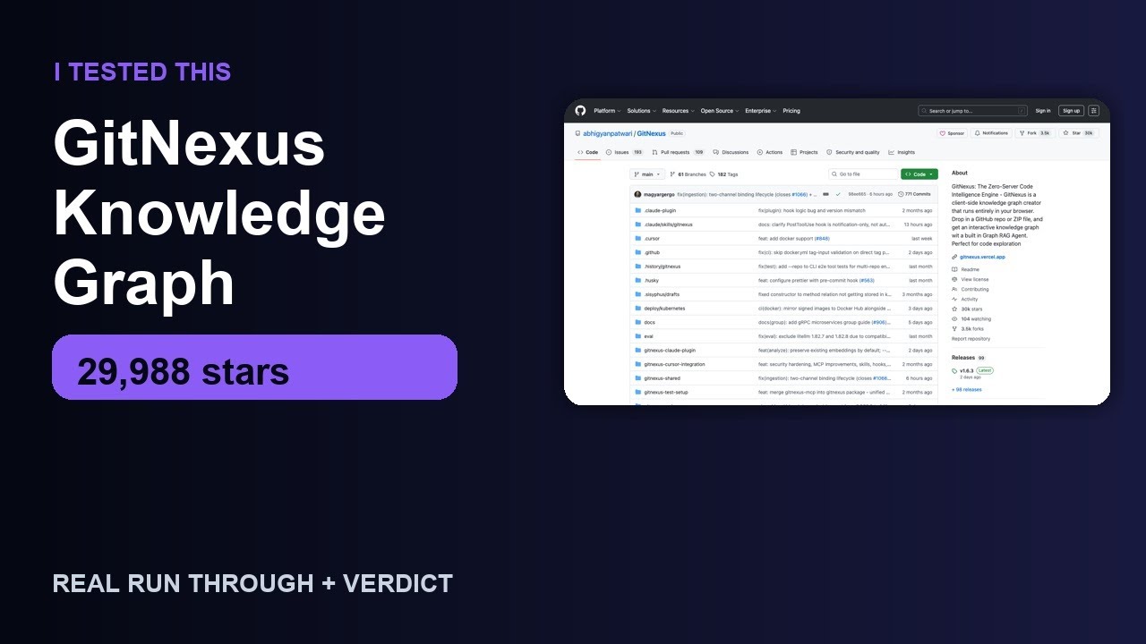 This Turns Any GitHub Repo Into an AI Knowledge Graph, GitNexus Tested