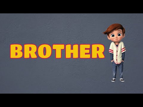 What Does BROTHER Means || Meanings And Definitions With Example in ENGLISH