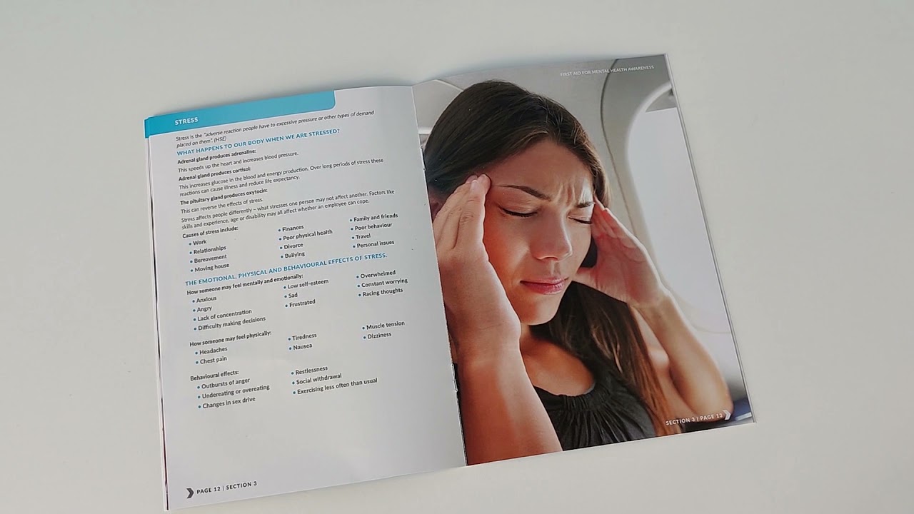 First Aid for Mental Health Awareness Book - NucoPlus