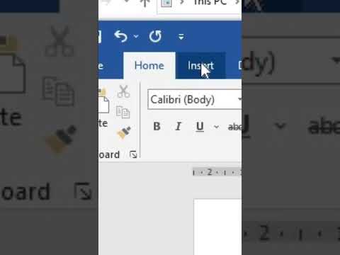 Cara Memasukkan File Pdf Ke Microsoft Word Dengan Mudah #shorts #pdf #msword #pdftoword