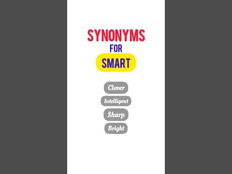 "Smart" synonyms #english #vocabulary #learnenglish #education #shorts #fyp