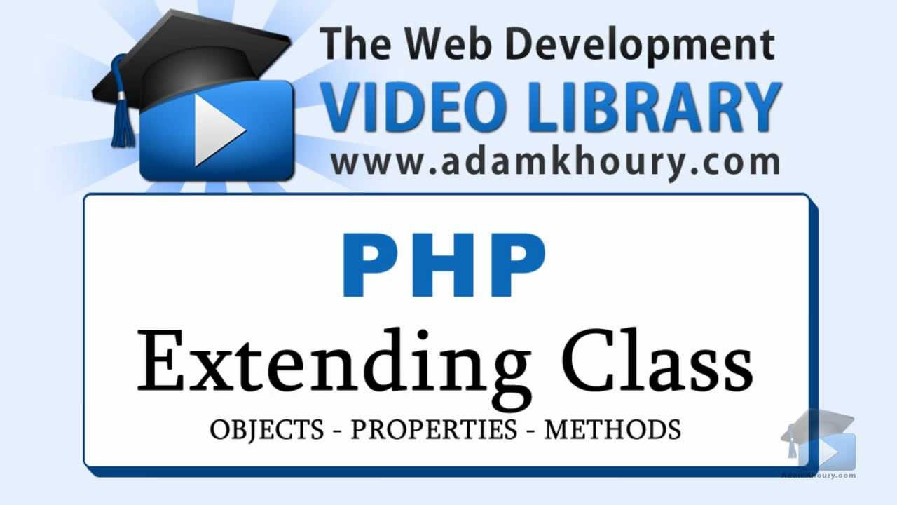 PHP Tutorial - Extend Class Object Oriented Programming OOP