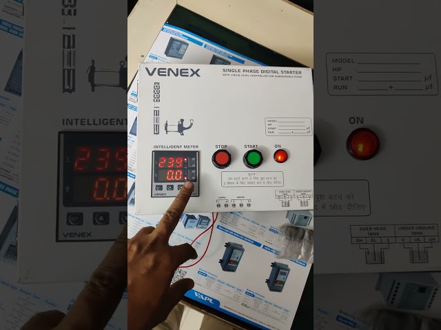Digital Panel Meter - Venex Agri AV Digital AMP VOLTAGE meter ...