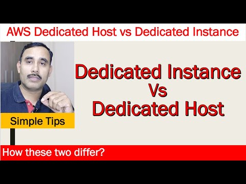 AWS Dedicated Host vs Dedicated Instance