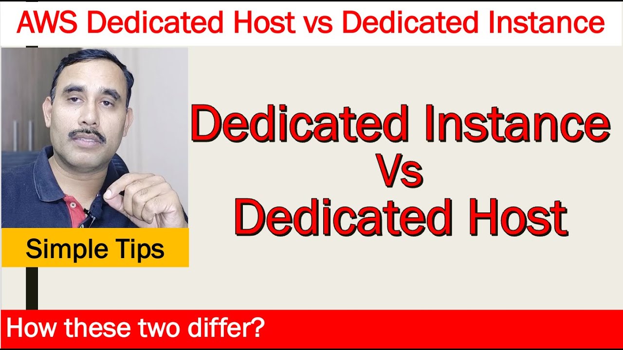 AWS Dedicated Host vs Dedicated Instance