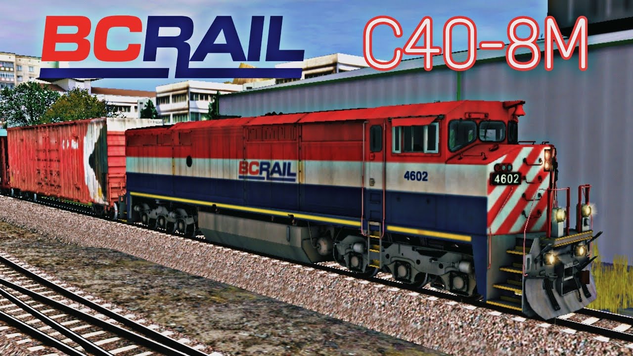 BC Rail C40-8M, [Trainz simulator android]