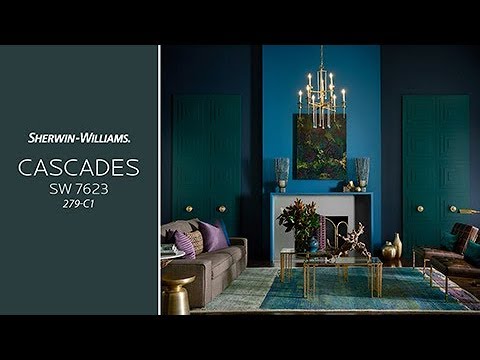 September 2017 Color of the Month: Cascades - Sherwin-Williams