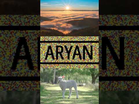 ☀️ ARYAN - HINDU boy names | ARYAN Name WhatsApp Status | #Shorts