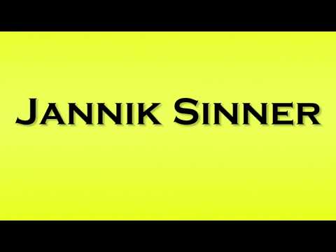 Pronunciation of Jannik Sinner