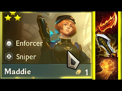 Maddie ⭐⭐⭐ 3 Star | TFT SET 13 PBE