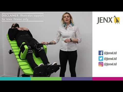 Jenx Supine Stander 3 - Accommodating knee flexion