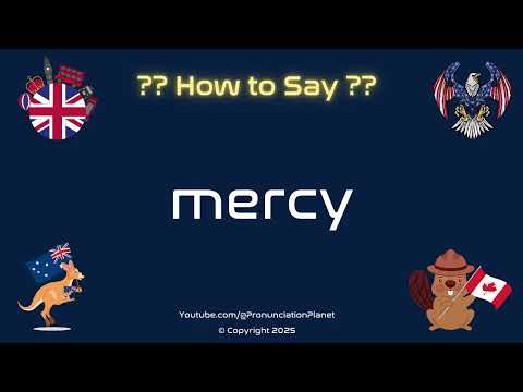 ππ How to Pronounce mercy? (CORRECTLY) | Pronunciation Planet
