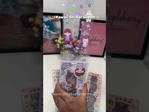 ✨Kawaii Sticker Sheets✨/Subscribe to my channel for more videos ????????