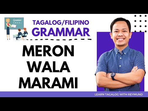 The Tagalog/Filipino Words Meron, Marami and Wala || LEARN TAGALOG