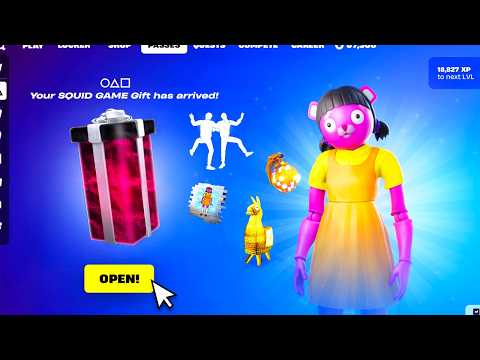 Fortnite's *FREE* SKIN OUT NOW!