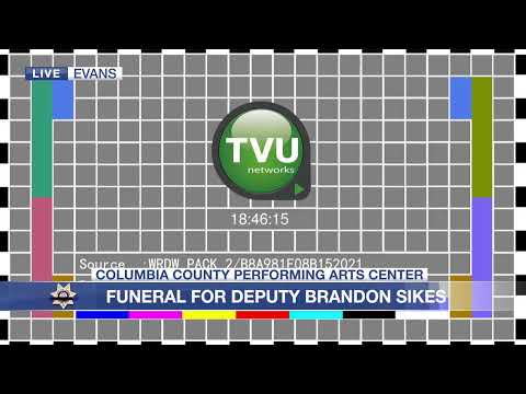 WATCH LIVE: Procession, funeral for slain Deputy Brandon Sikes