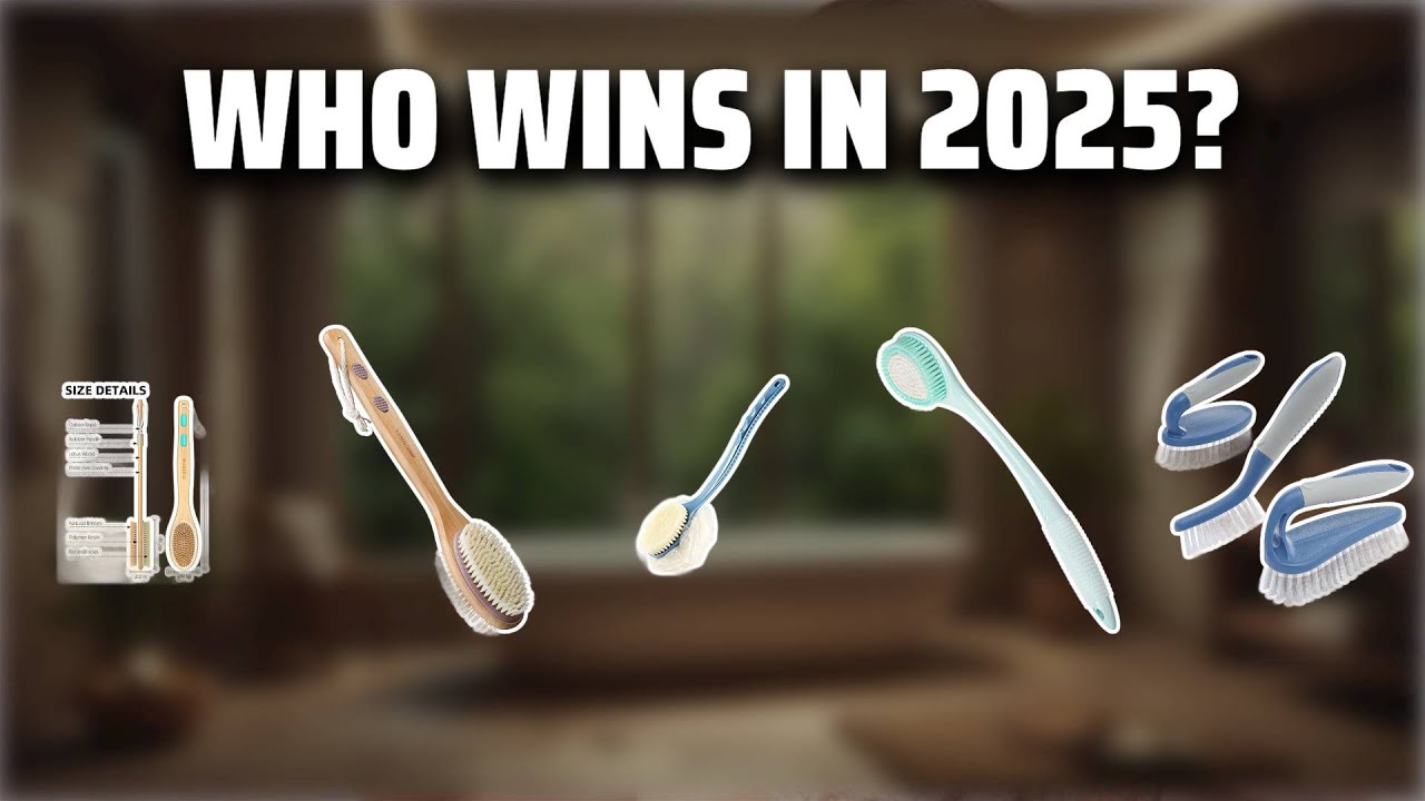 The Top 5 Best Bath Brushes in 2025 - Must Watch Before Buying!