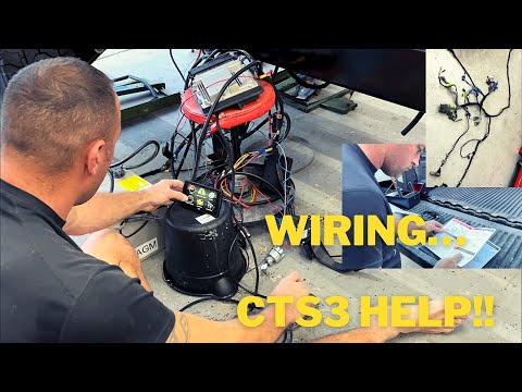 Humvee Duramax Wiring Harness and Edge CTS3 Monitor