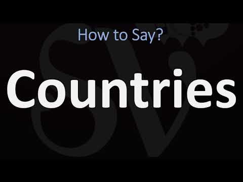 How to Pronounce Countries? (CORRECTLY)