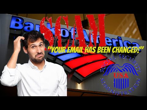 Bank Of America / Social Security Scammers Fail To Take My Money.