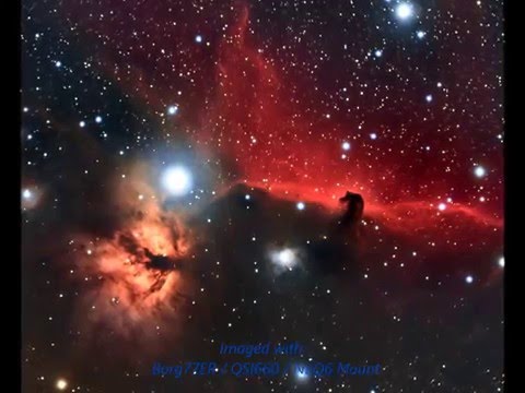 The Horsehead and Flames Nebula