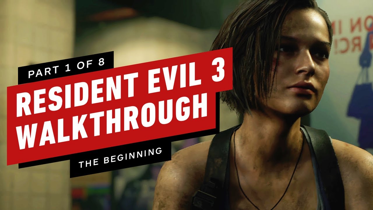 Resident Evil 3 Walkthrough - The Beginning (Part 1)