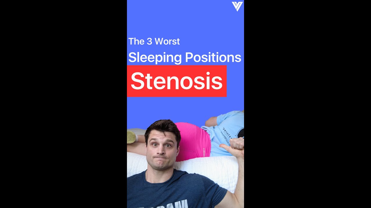 STOP SLEEPING LIKE THIS if you have Stenosis
