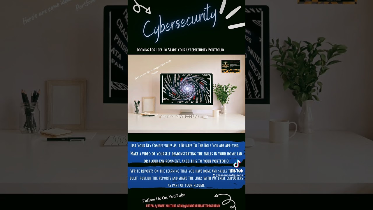 Cybersecurity Portfolio #Cybersecurity #portfolio