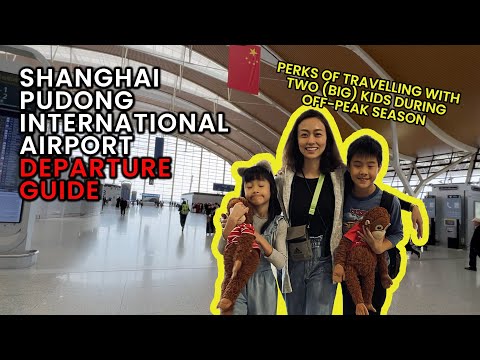 Shanghai Pudong Airport DEPARTURE GUIDE - Walkthrough 2024 Departing from PVG Terminal 2