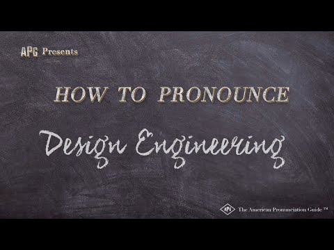 How to Pronounce Design Engineering (Real Life Examples!)