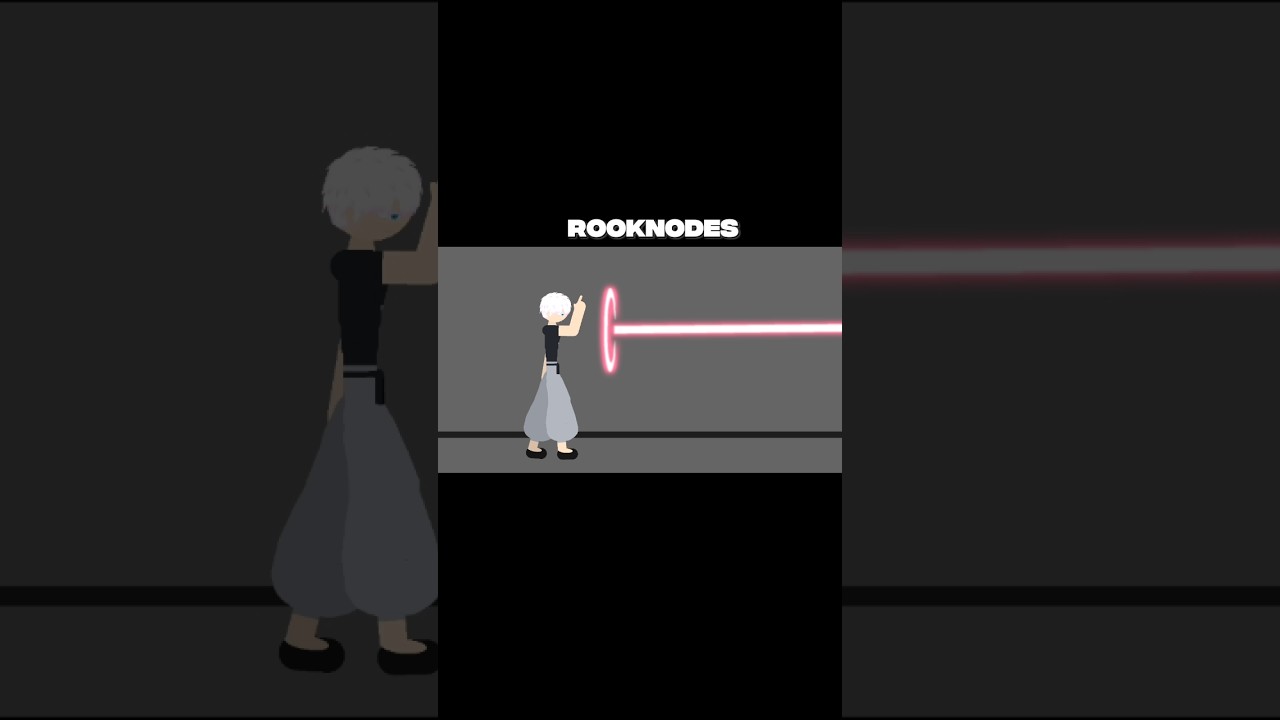 Gojo cursed reverse technician (fan animation)#sticknodes#gojosatoru#sticknodespro#jujutsukaisen#jjk