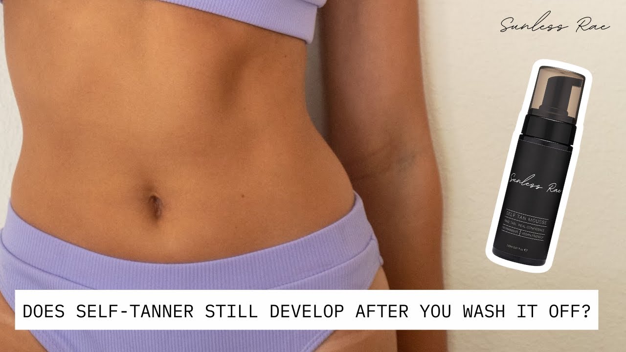 DOES SELF TANNER STILL DEVELOP AFTER YOU WASH IT OFF? | TIPS AND TRICKS BY A PRO SPRAY TAN ARTIST