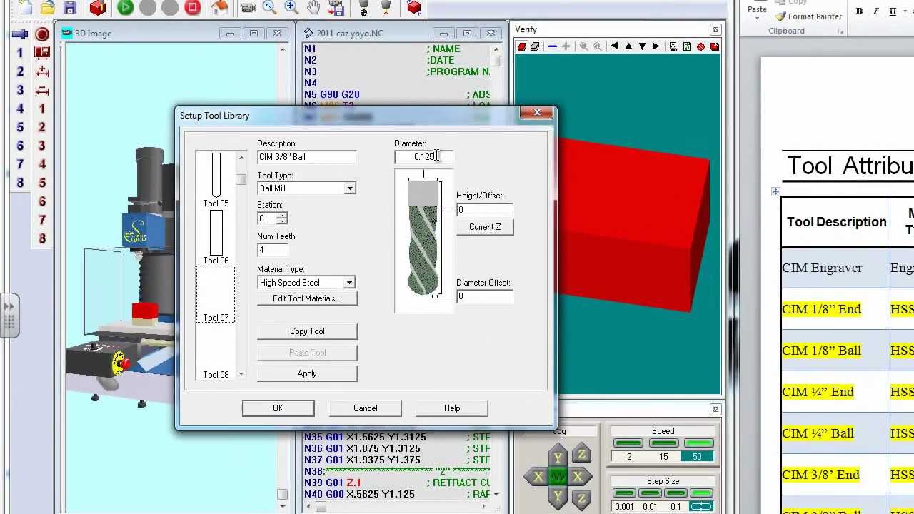 How do I Install a tool in CNCmotion?
