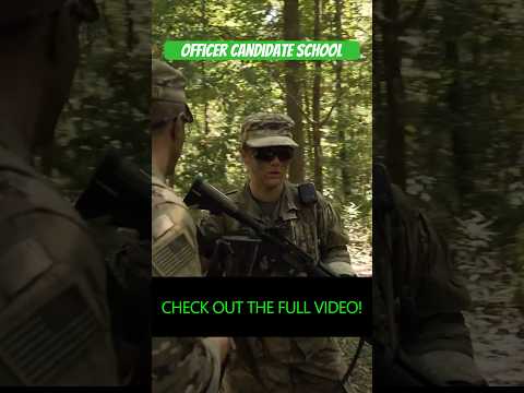 Land Nav at Army OCS - Officer Candidate School #army #training #ocs