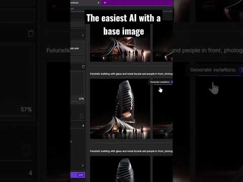 the easiest way to AI image generation with a base image #ai #architecturedesign