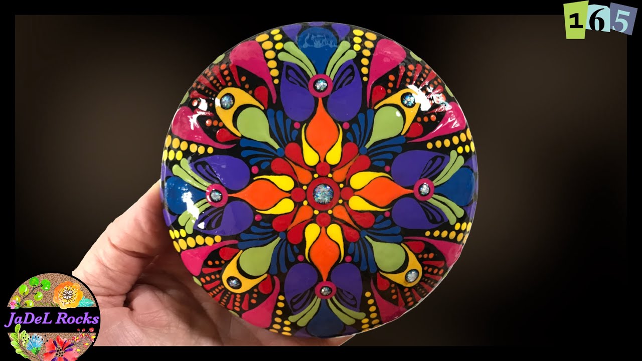 Rainbow Mandala Tutorial | How to get creative and design a mandala