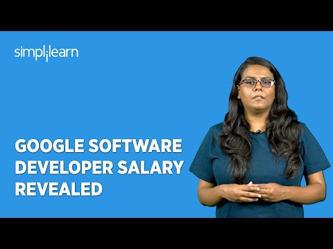 😱 Google Software Developer Salary Revealed🤑 | Software Developer Salary In Google | Simplilearn