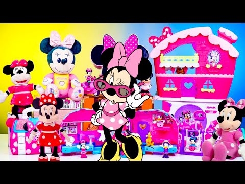 9 minute Satisfying with Unboxing Disney Minnie Mouse Watches Playset | Review Toys ASMR TOYS