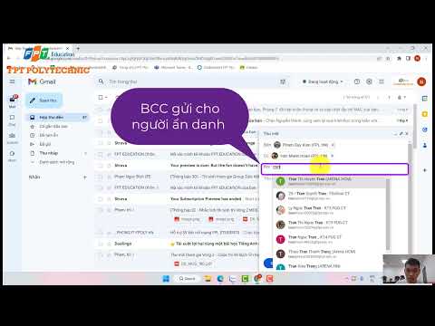 Hướng dẫn tạo chữ ký ,CC,BCC trong mail