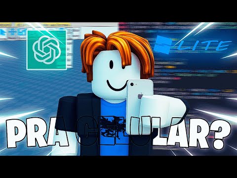 Como criar jogos pelo celular no roblox - STUDIO LITE