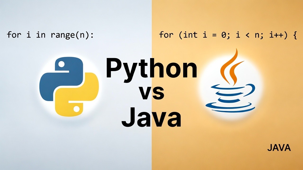 Python vs Java — The Real Differences